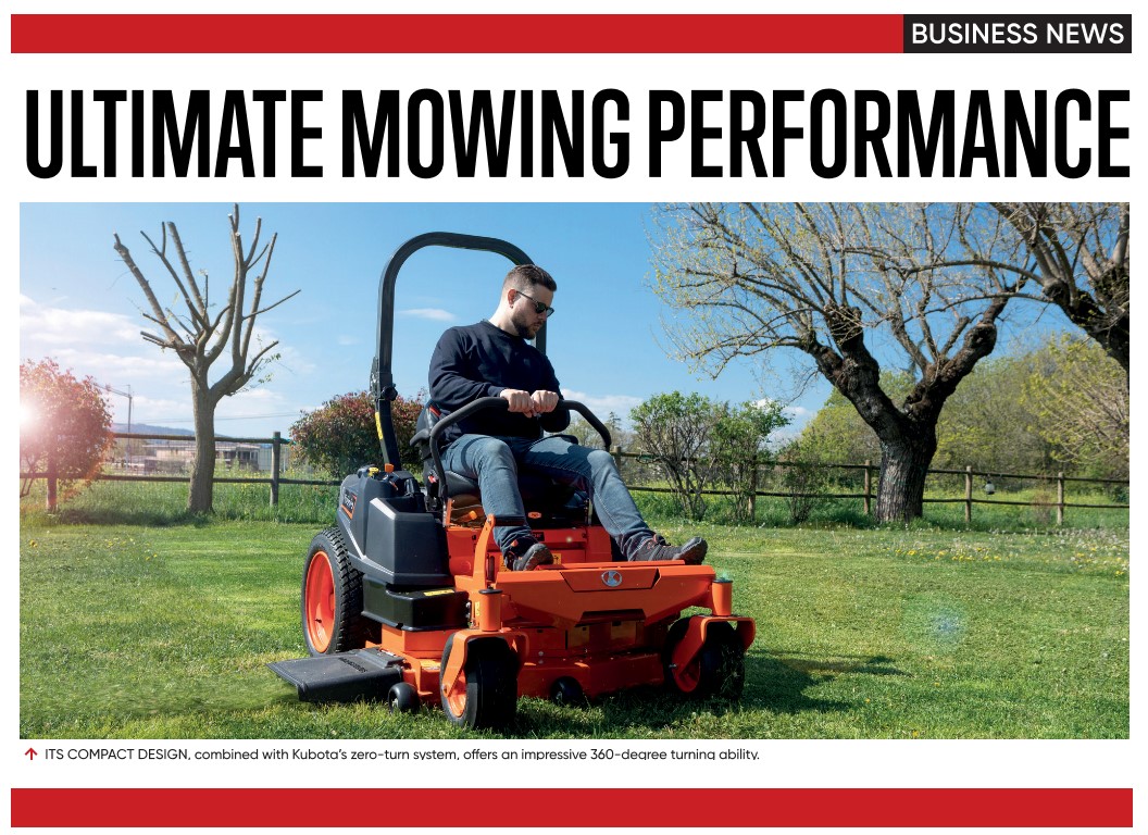 ULTIMATE MOWING PERFORMANCE | Holiday Park Scene Magazine